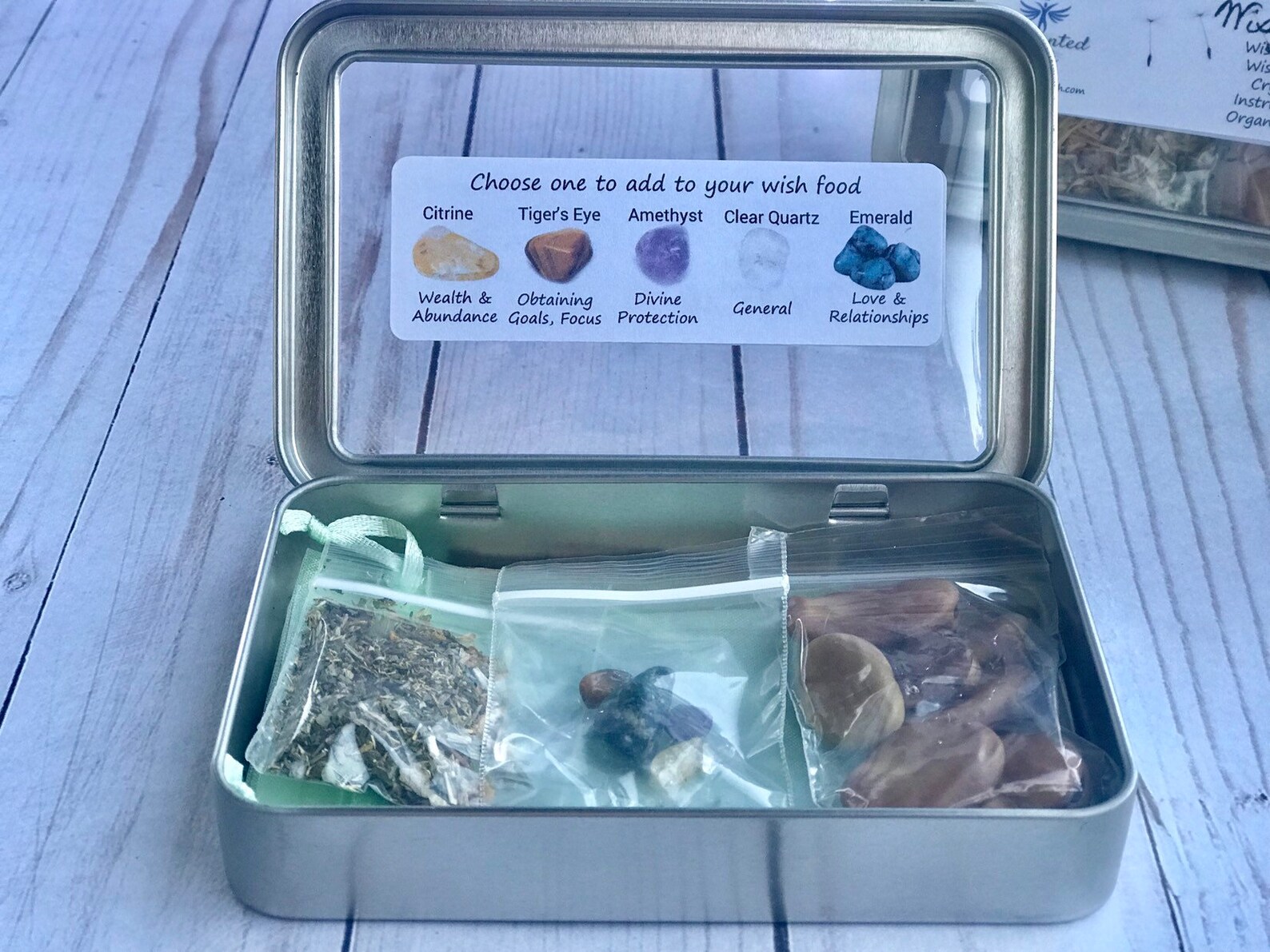 Wish Kit : Empowers Your Wish Good Luck Charm - Etsy