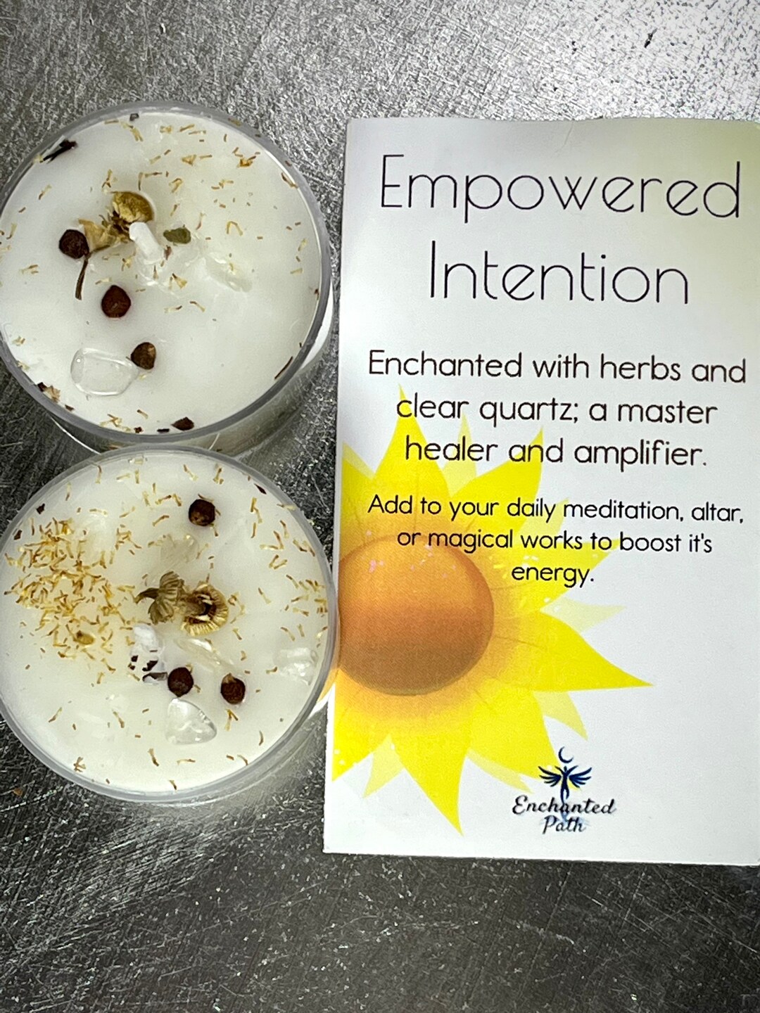 Empowered Intention Candle | Amplifies Energy Work | Intention ...