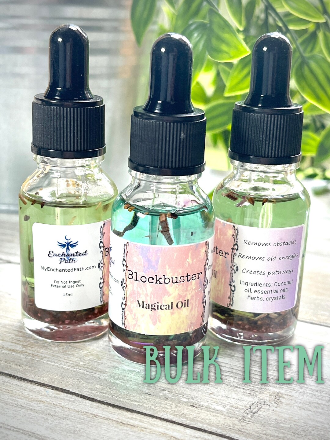 X4 Units: Blockbuster Oil 1/2 Ounce With Dropper Top, Hoodoo Oil BULK ...