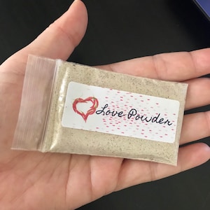 Love Powder .5 Ounce, for Mojo Bags, Baths, Dressing Candles, and More ...