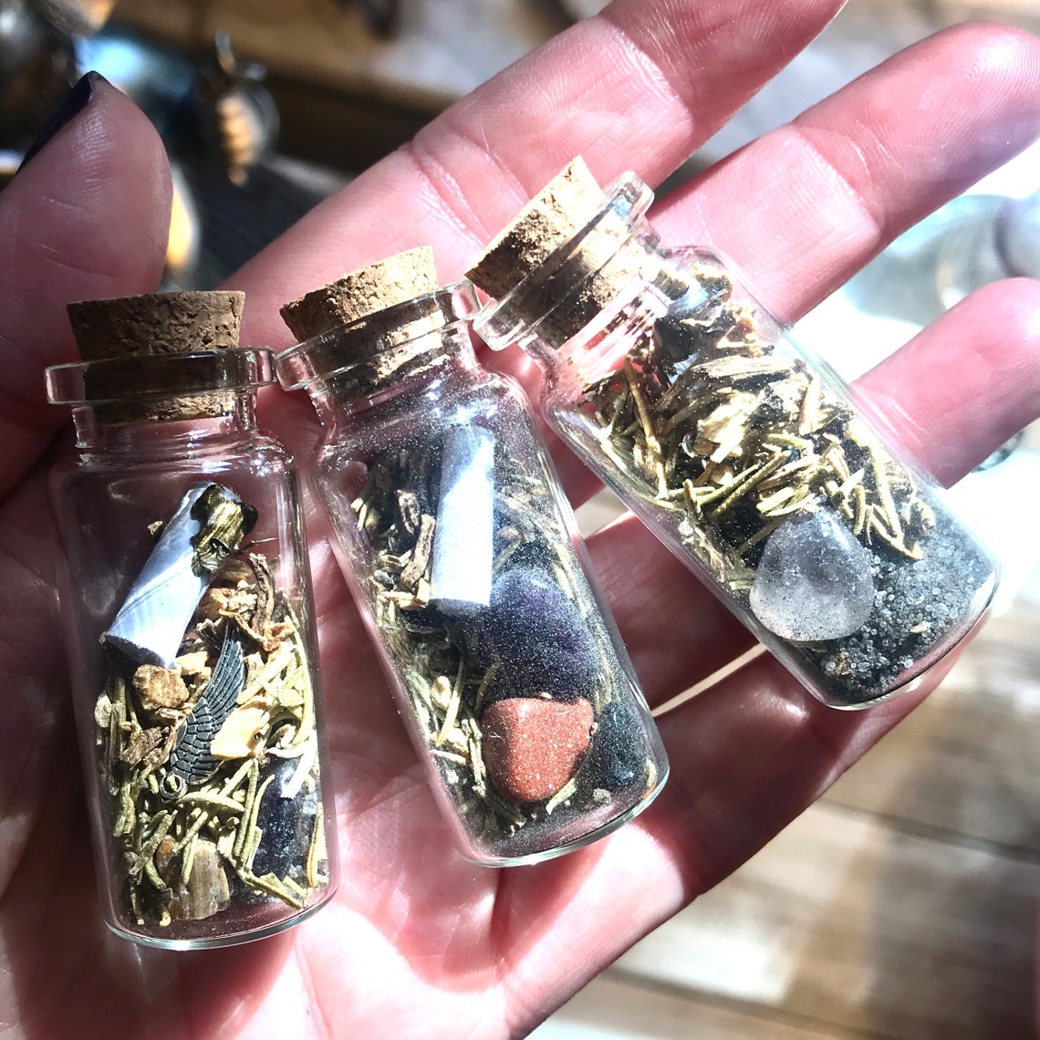 Personalized Protection Bottle Spell Jar Custom Spell Jar - Etsy