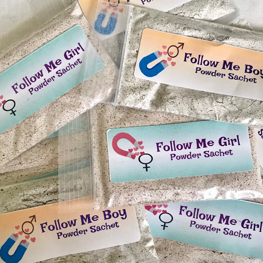 Follow Me Powder, Follow Me Boy or Follow Me Girl Hoodoo Powders - Etsy