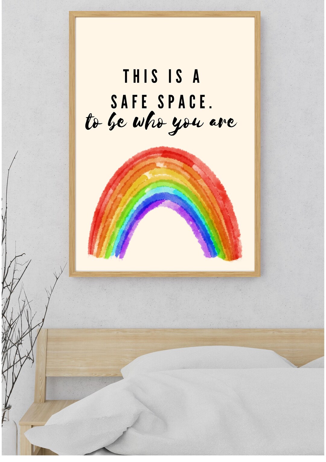 Safe Space Printable Poster, Mental Health Poster, Social Worker Sign ...