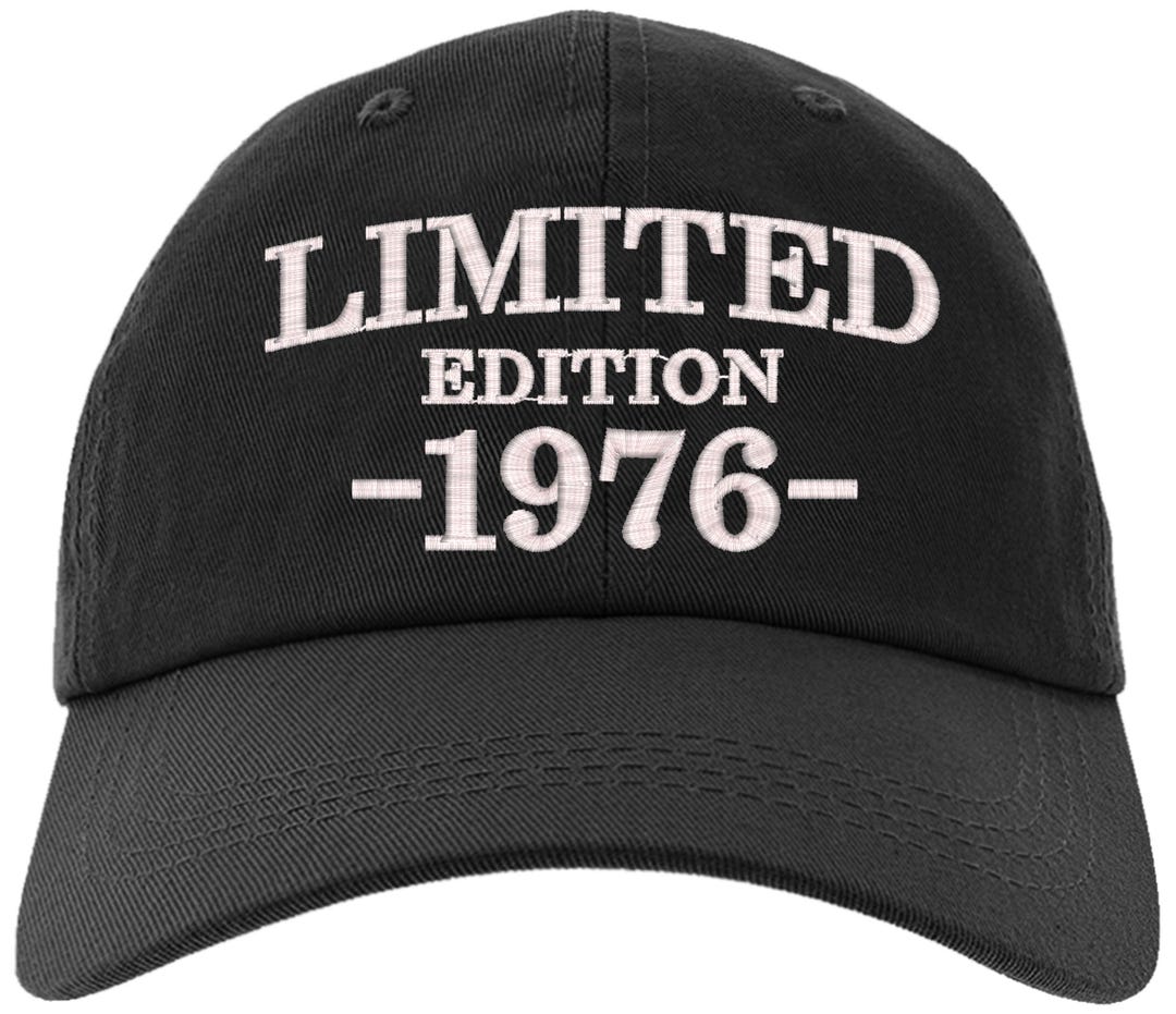 Cap 50th Birthday Gift, Limited Edition 1976 All Original Parts ...