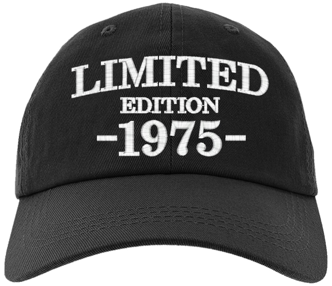 Cap 50th Birthday Gift, Limited Edition 1975 All Original Parts ...