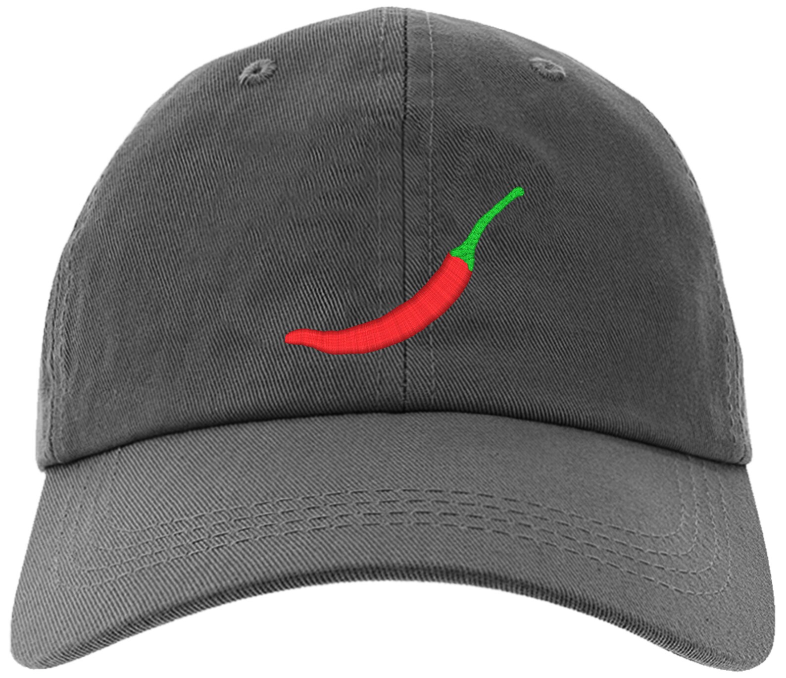 Embroidered Red Hot Chili Pepper Baseball Hat - Etsy