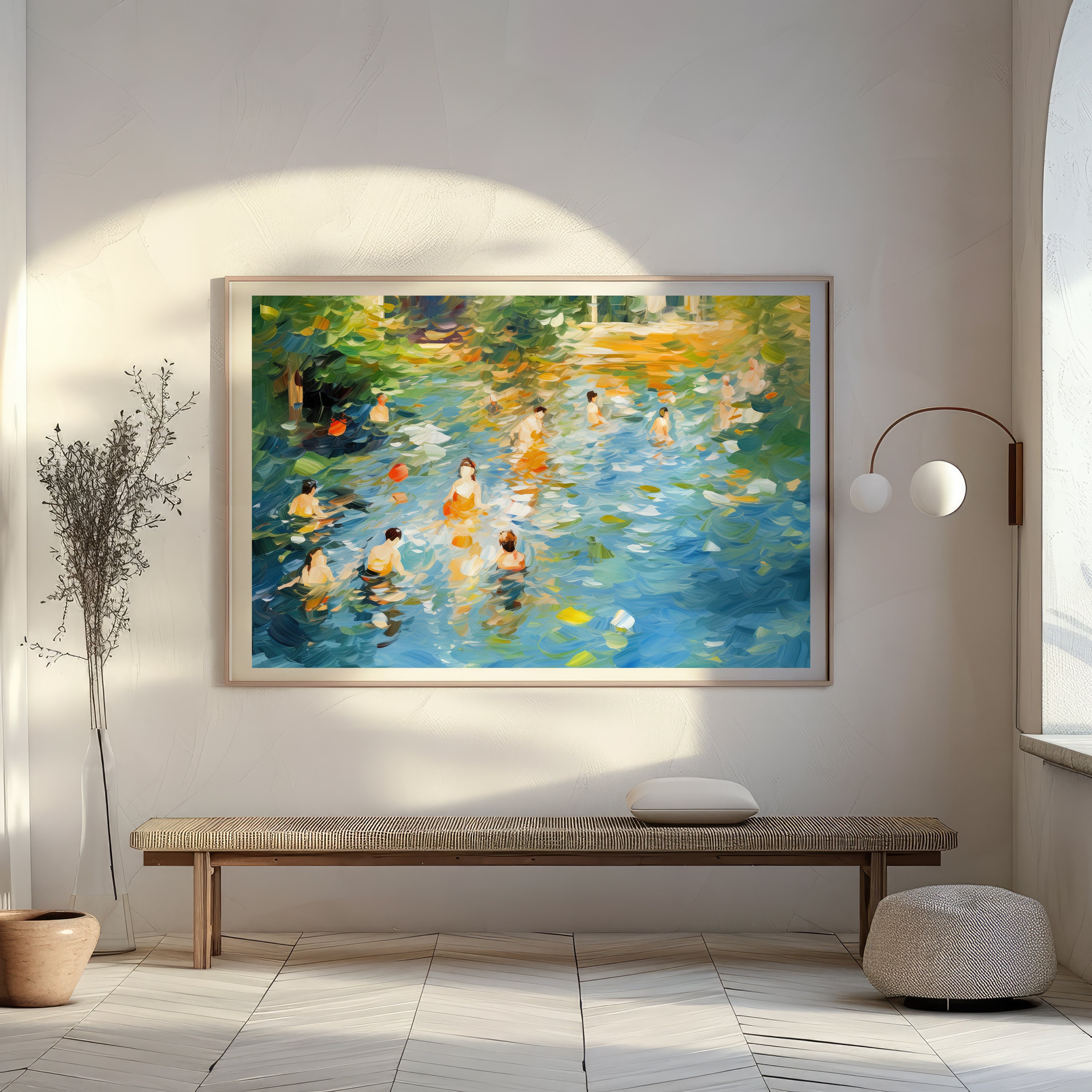 Summer Life Impressionism Printable Poster, Impressionism Landscape ...