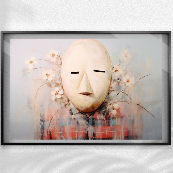 Mask Wall Art - Etsy