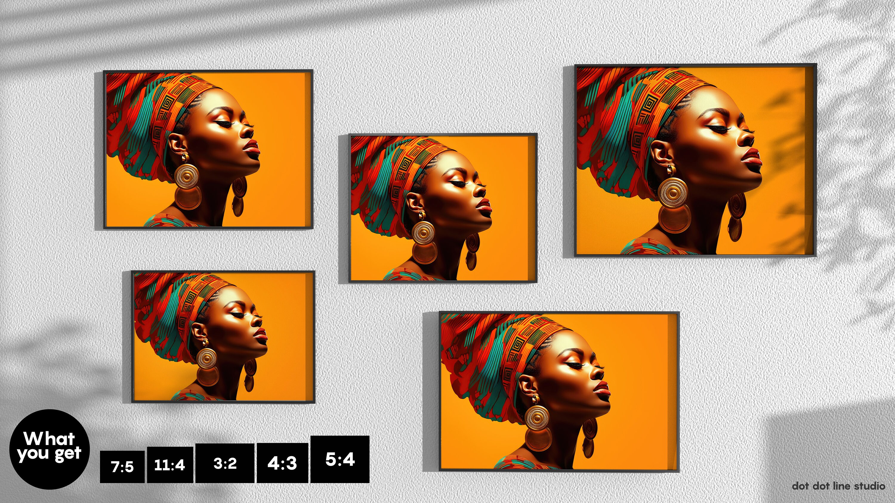 Printable African Woman Wall Art, Printable African Wall Art, African ...
