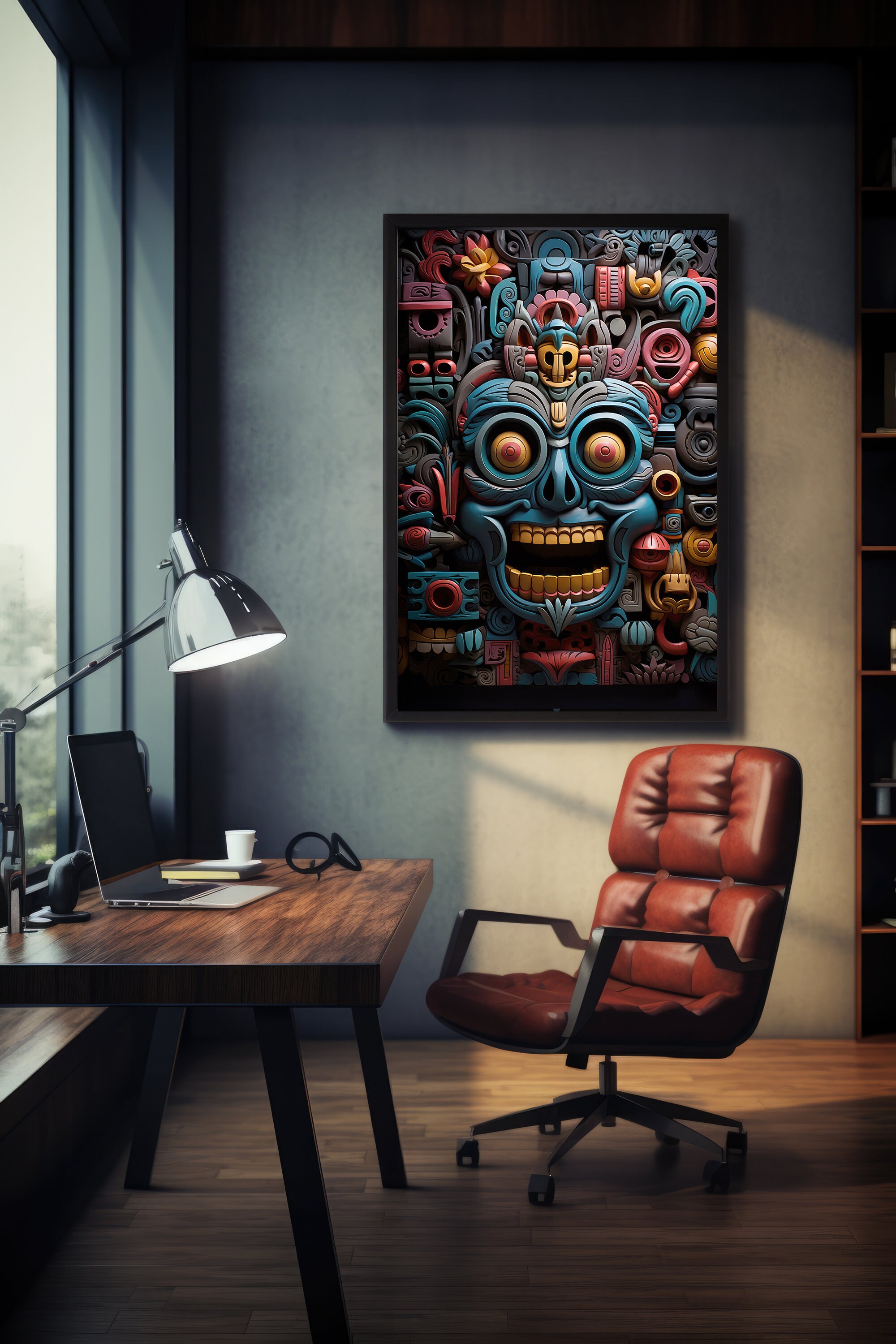 Printable Aztec Art Wall Art Printable Mexican Aztec Wall - Etsy