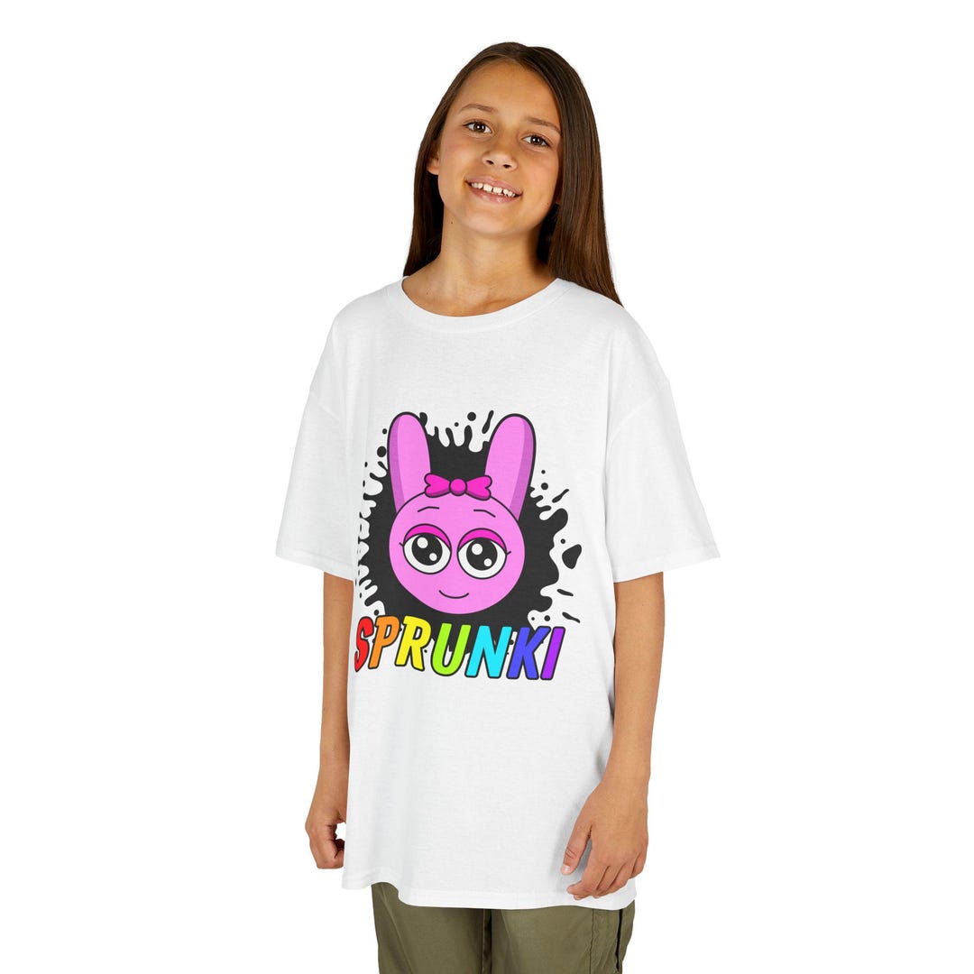 Kids T-shirt, Sprunki Pinki Fun Playful Child Tee, Children's Clothing ...