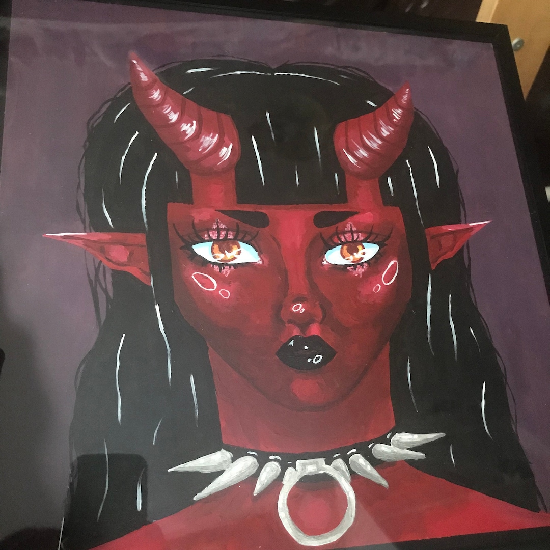 Babi Acrylic Painting - Etsy