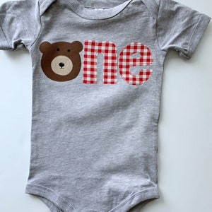 ONE Bear Beary Special Little Bear Birthday Shirt Wild One - Etsy