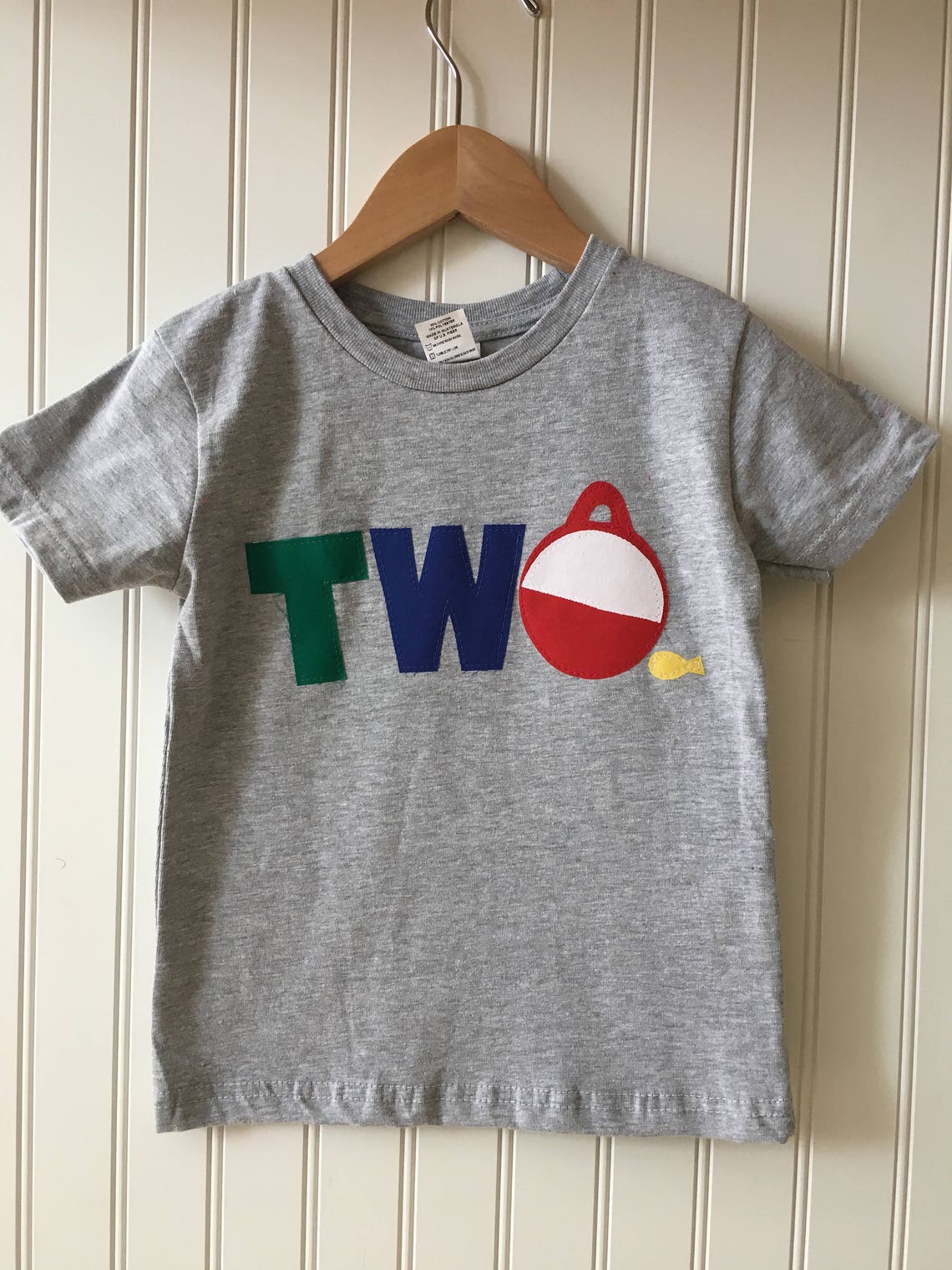 O-fish-ally TWO Birthday Tee. the BIG TWO 2nd Birthday Shirt. Bobber ...