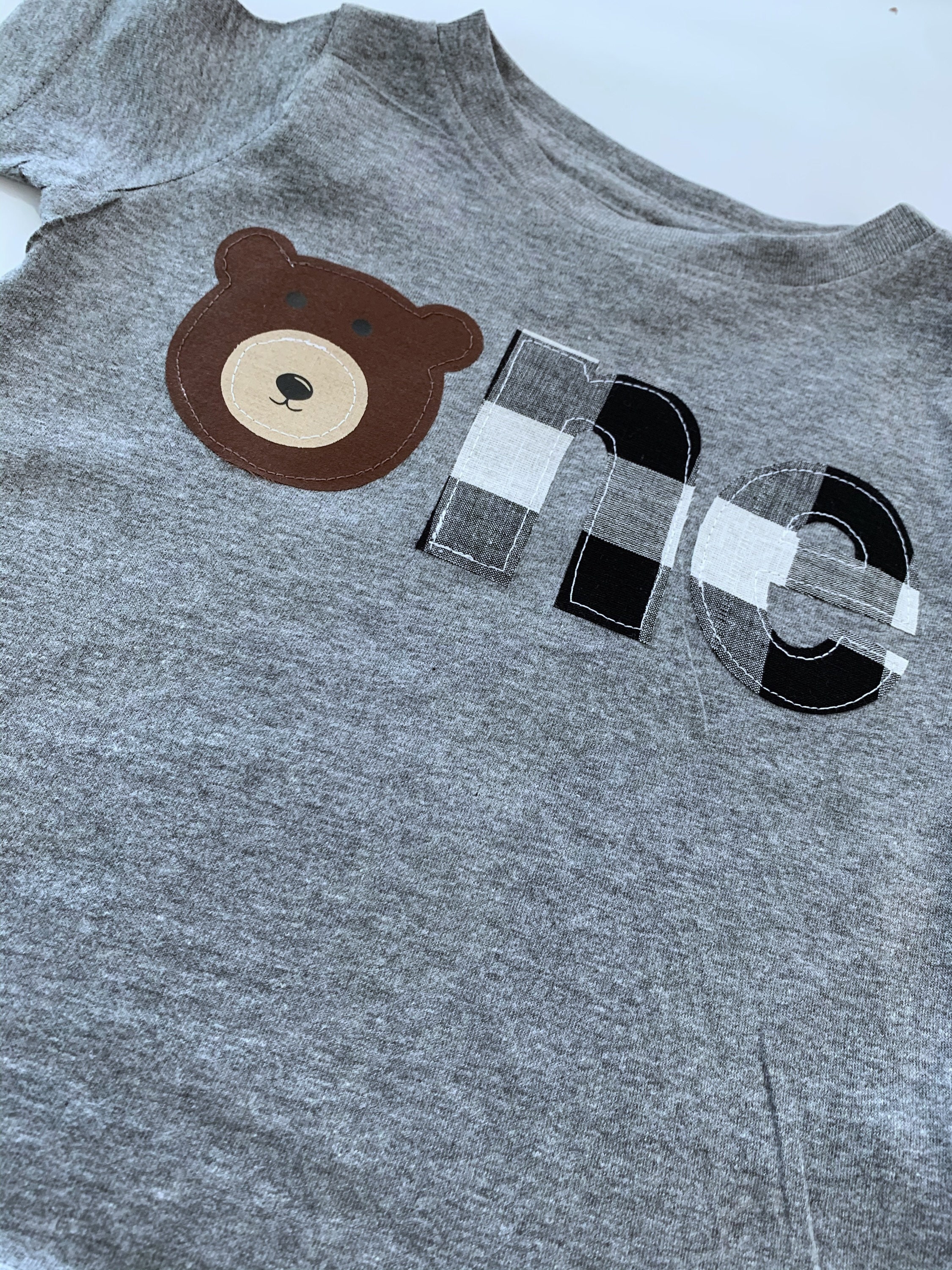 ONE Bear Beary Special Little Bear Birthday Shirt Wild One - Etsy