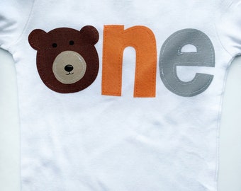 ONE Bear Beary Special Little Bear Birthday Shirt Wild One | Etsy