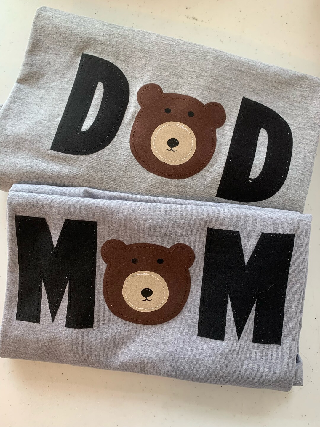 MOM, DAD, Mommy, Daddy or and Custom Name Bear Shirt Beary Special ...