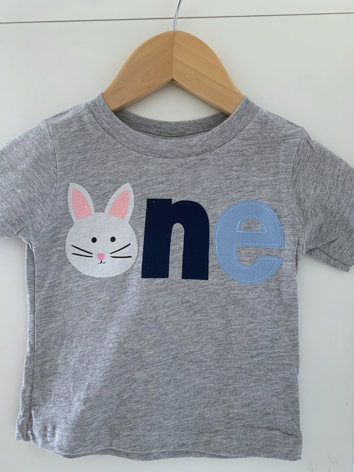 Some BUNNY is ONE First Birthday Shirt Rabbit One Bunny | Etsy