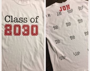 Class of 2032 Shirt - Etsy