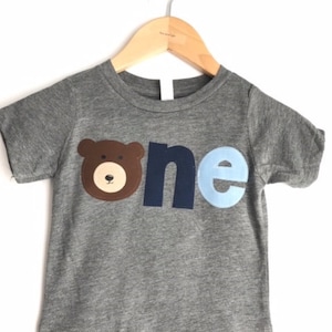 ONE Bear Beary Special Little Bear Birthday Shirt Wild One - Etsy