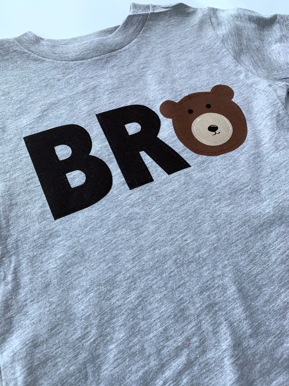 BRO Bear Gender Reveal Sibling Tee Pregnancy Announcement - Etsy