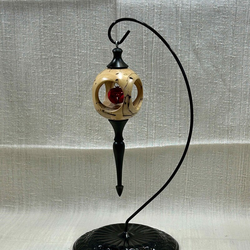 Wood Turned Ornament - Etsy