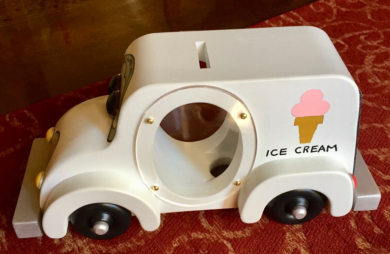 Ice Cream Truck Coin Bank - Etsy