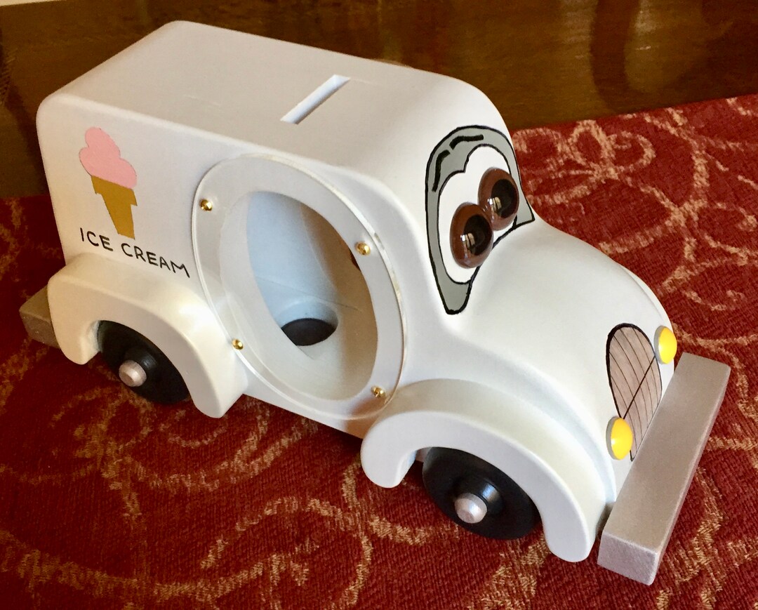 Ice Cream Truck Coin Bank - Etsy