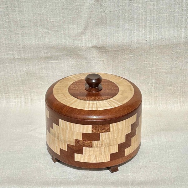Wood Turned Box - Etsy