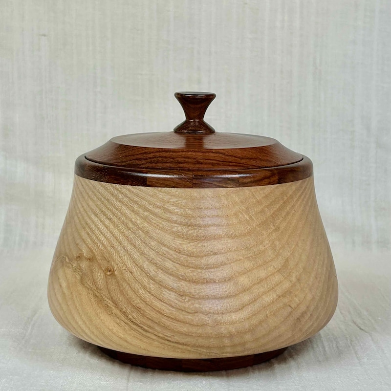 Wood Turned Box - Etsy