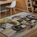 Construction Rug for Nursery and Kids Rooms, Tractor Decor, Rug for ...