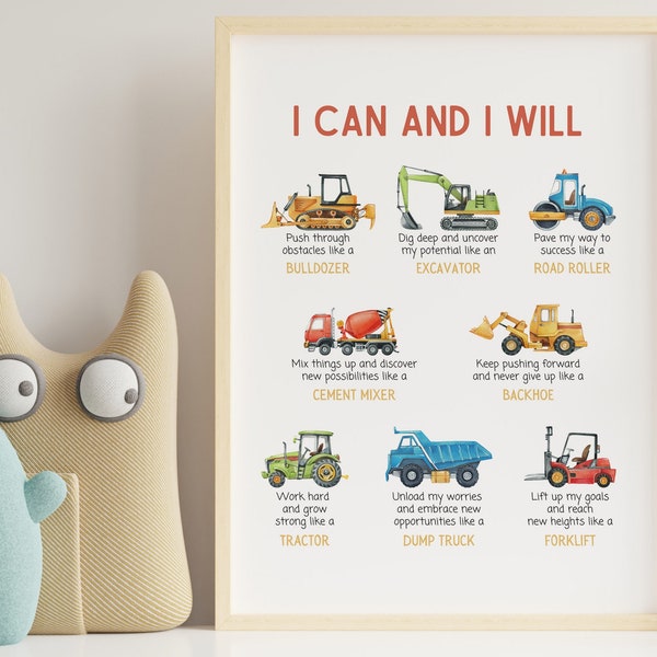 Construction Nursery - Etsy