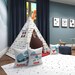 Airplane Themed Teepee Kids Teepee Custom Children Teepee - Etsy