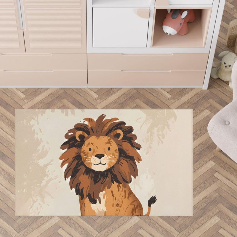 Lion Rug - Etsy