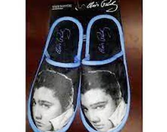 Elvis Presley Slippers - Etsy UK