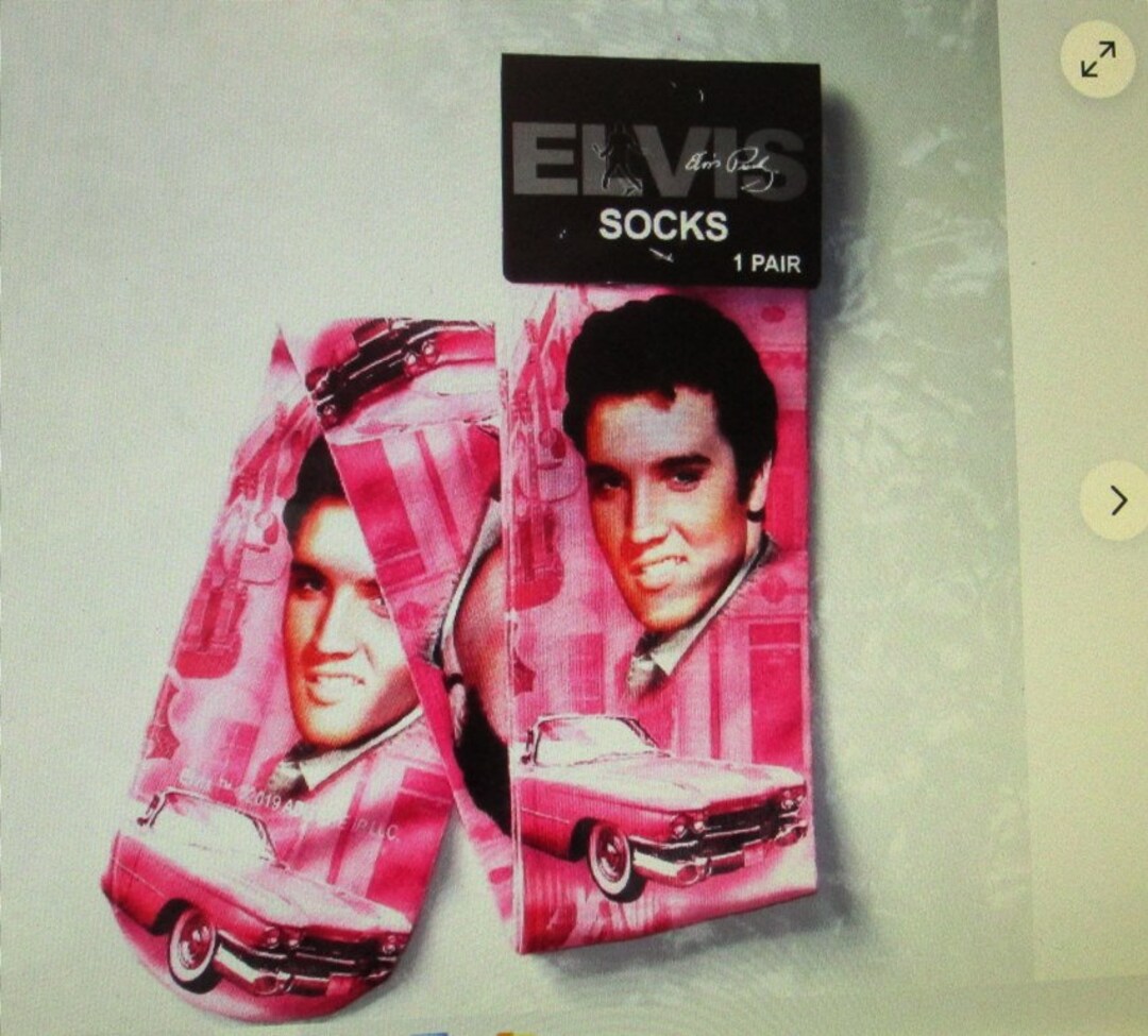 ELVIS PRESLEY Knee High Socks. - Etsy