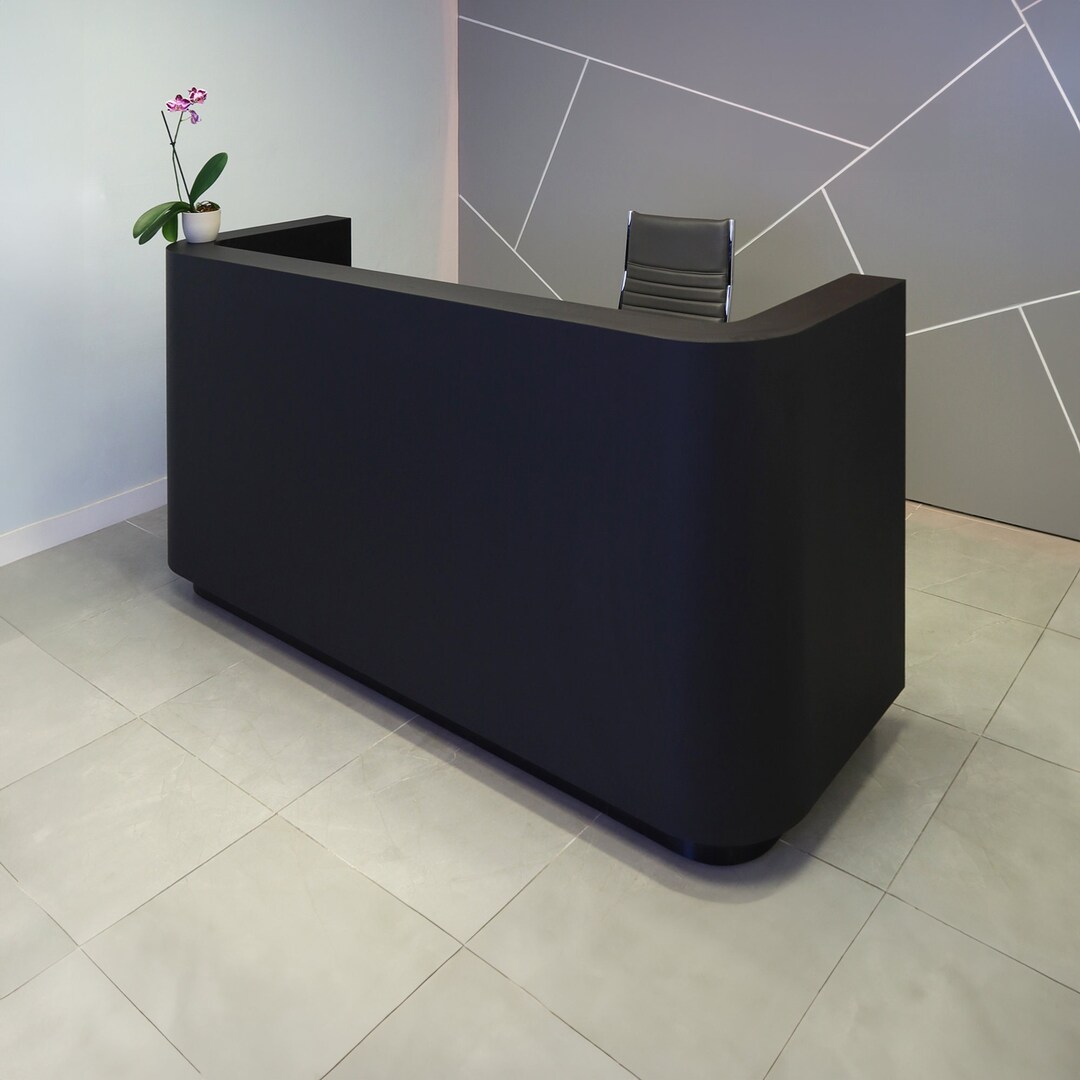 Custom Modern Reception Desk Nola Desk - Etsy
