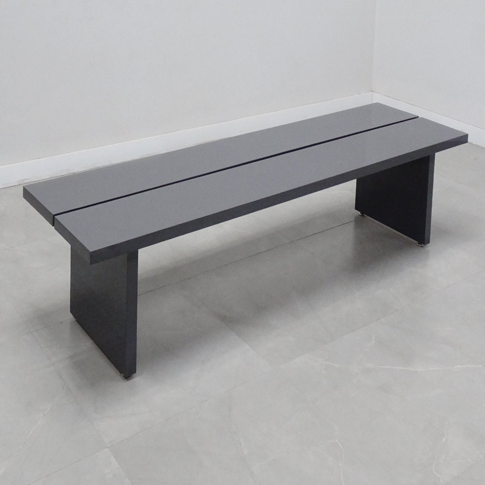 Custom Modern Lobby Seating Slat Bench Astoria Slat Bench - Etsy