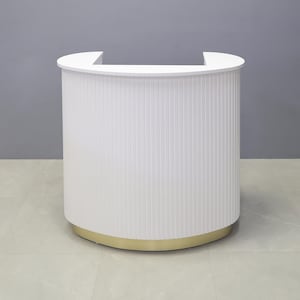 The Pill Podium & Host Custom Desk | Handmade Podium Desk | Modern Host ...