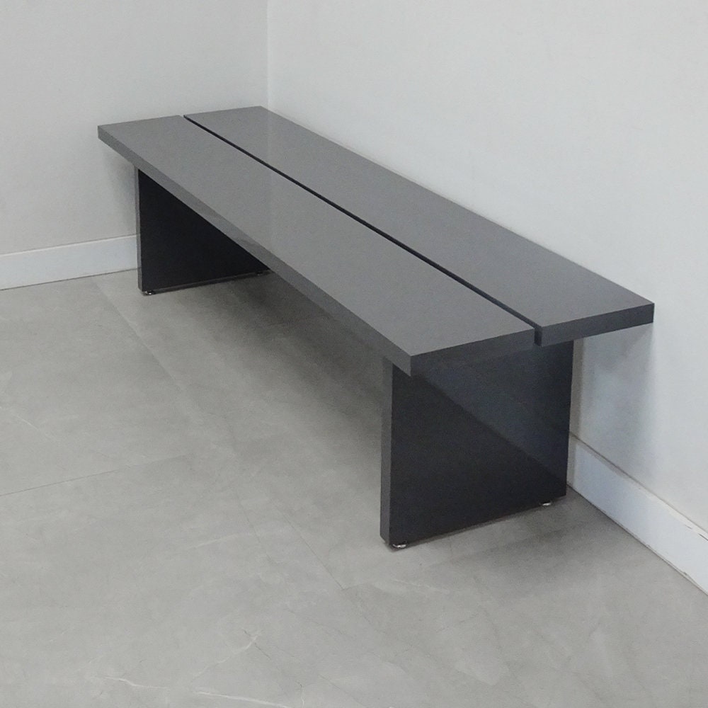 Custom Modern Lobby Seating Slat Bench Astoria Slat Bench - Etsy