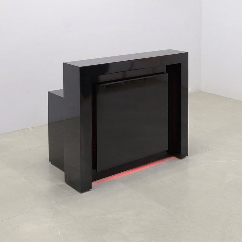 Custom Modern Reception Desk New York Straight Desk - Etsy