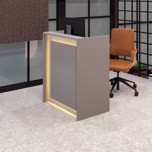 New York U-shape Reception Podium Desk | Custom Host Counter, 36" or 30 ...
