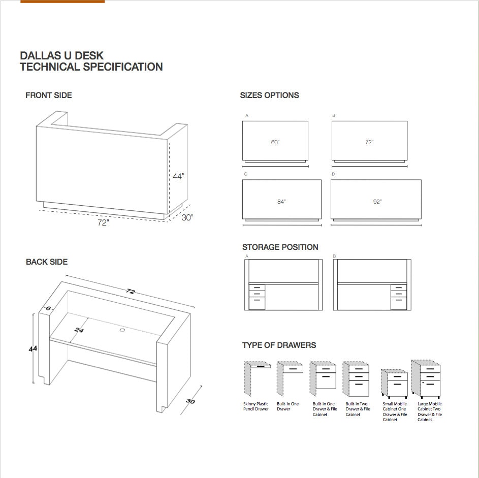 Ada Reception Desk Dimensions