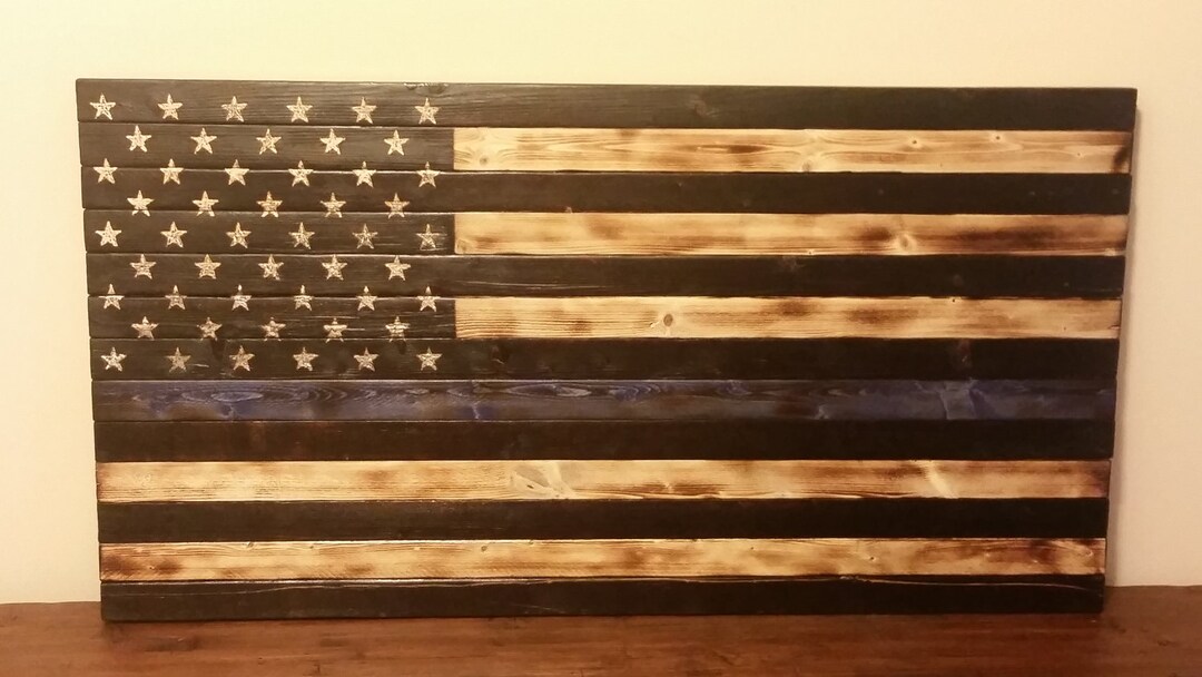Thin Blue Line Flag - Etsy
