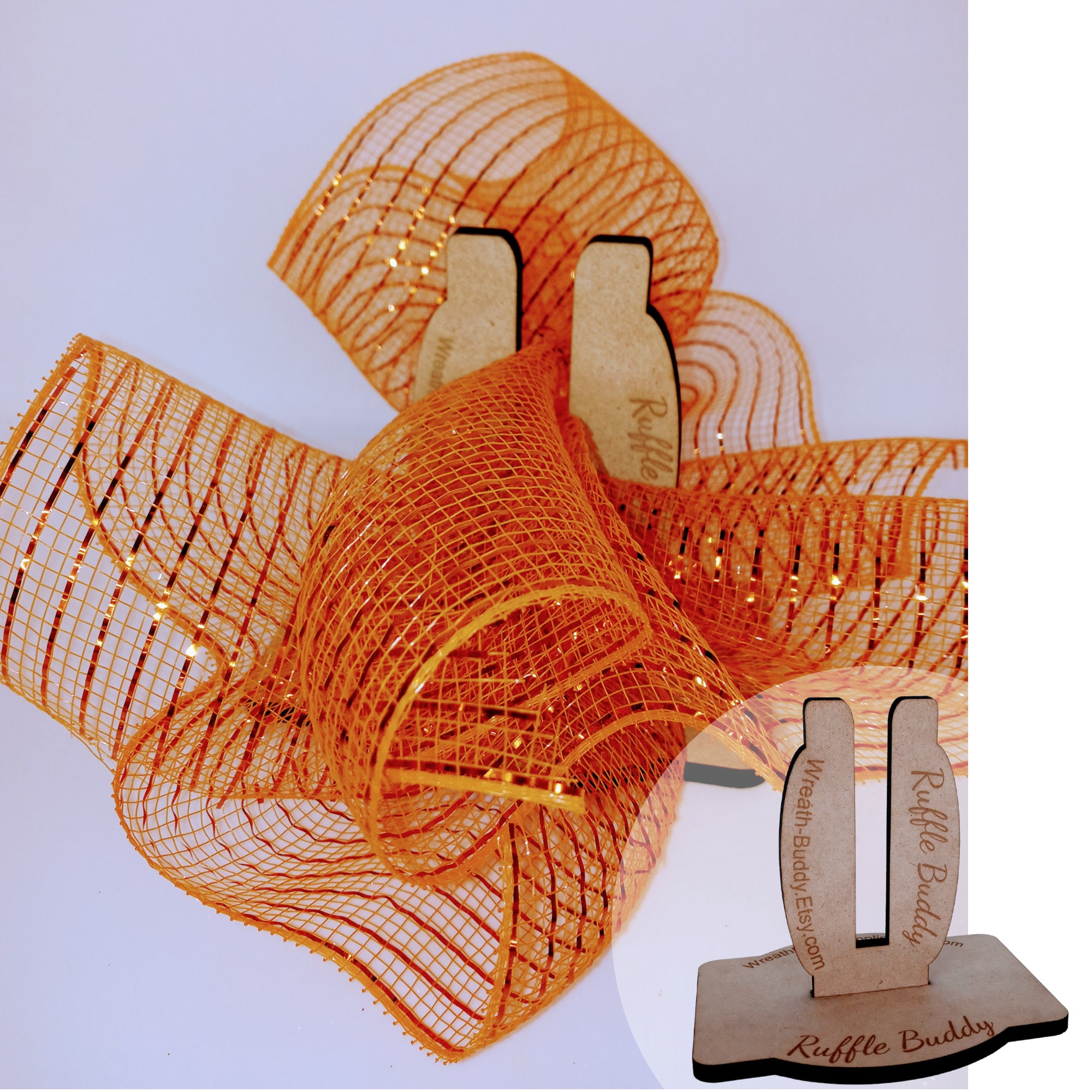 Deco Mesh Ruffler Wreath Making Deco Mesh Ruffle Tool Wreath Ruffle ...