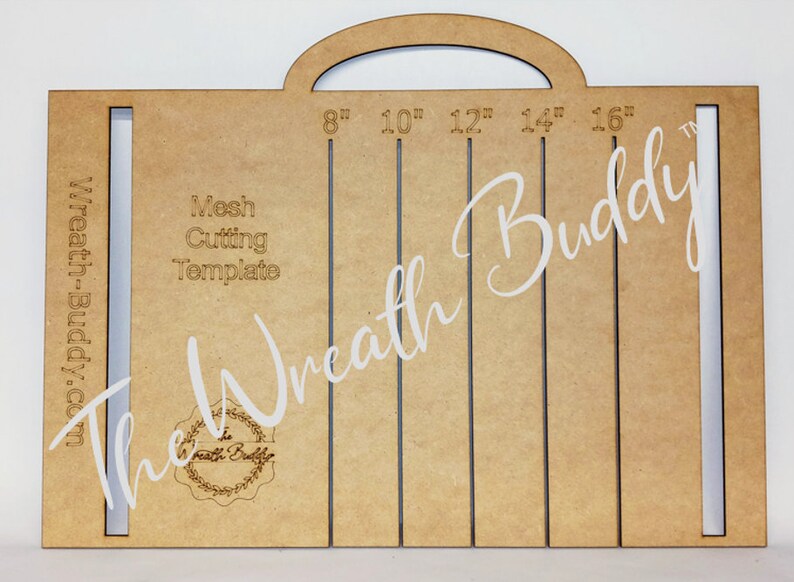 COMBO - Deco Mesh Cutting Template Combo & Bow Buddy | Bow Maker | Bow ...