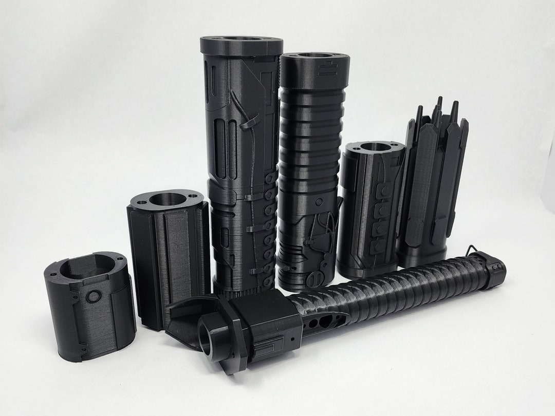 Star Wars Visions - Ronin - Katana Lightsaber Set With Scabbard - DIY ...