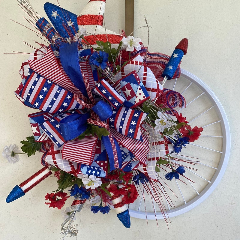 Labor Day Wreath - Etsy