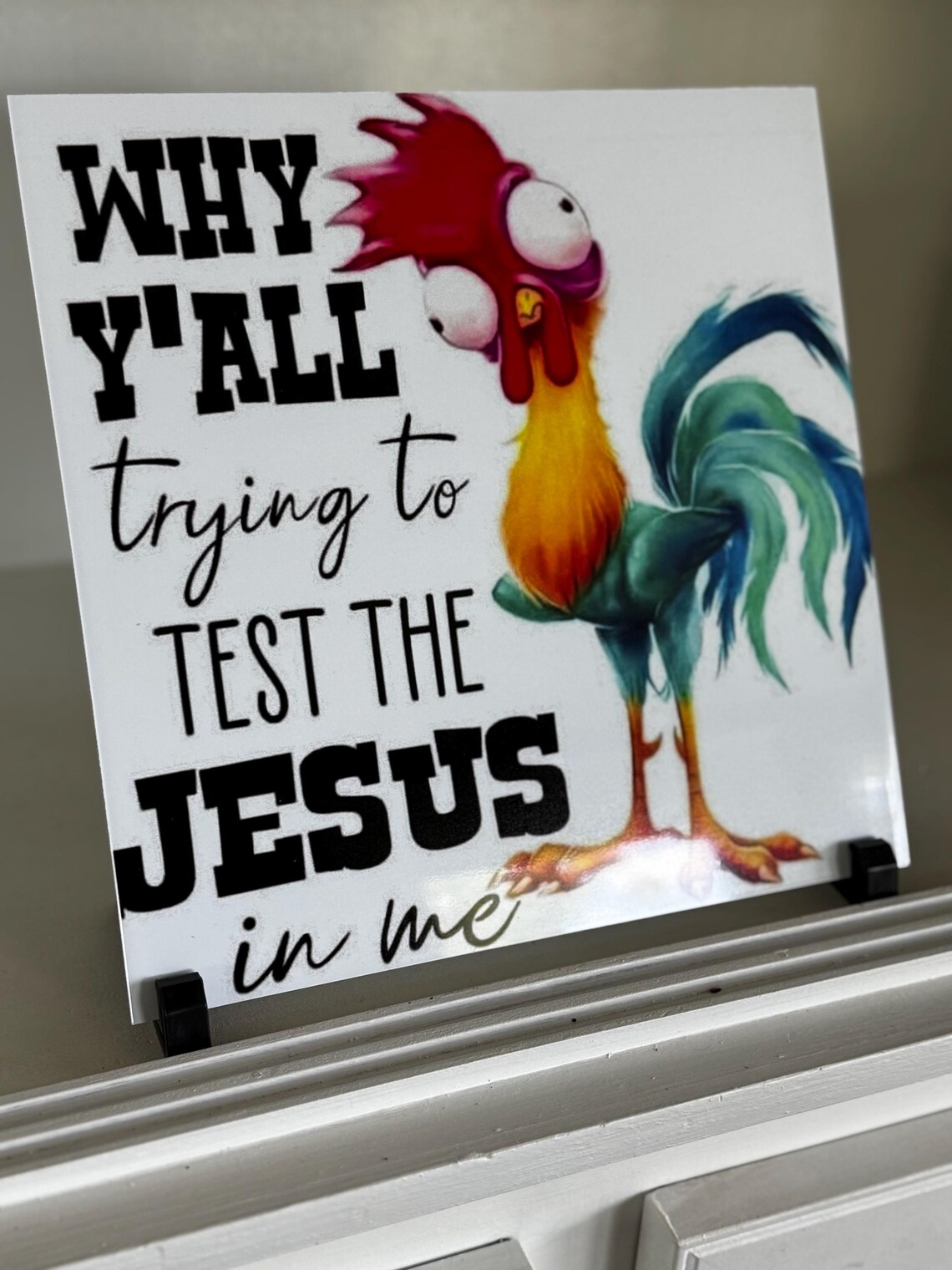 Jesus Sign, Rooster Sign - Etsy