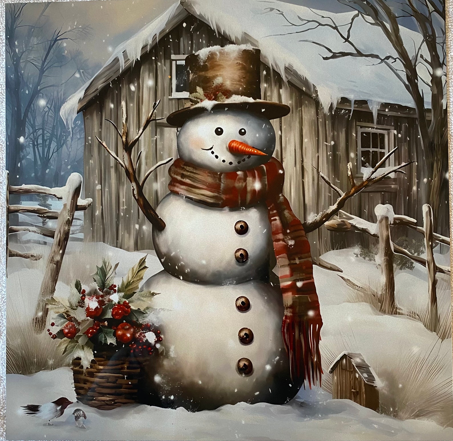 Rustic Snowman Metal Sign, Snowman Sign, Winter Sign, Wreath Attachment ...